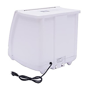 Xuthusman Portable Countertop Dishwasher Compact Dish Washing Freestanding 5 Washing Programs Display Dishwasher 1200W for Apartments Dorms Boats Campers RVS