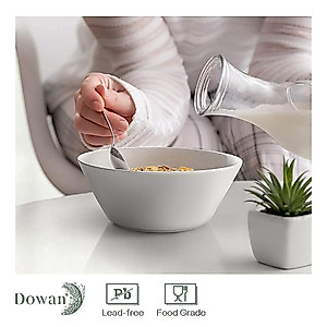 DOWAN Bundle 3 OZ Dipping Bowls and 32 Oz Soup Bowls