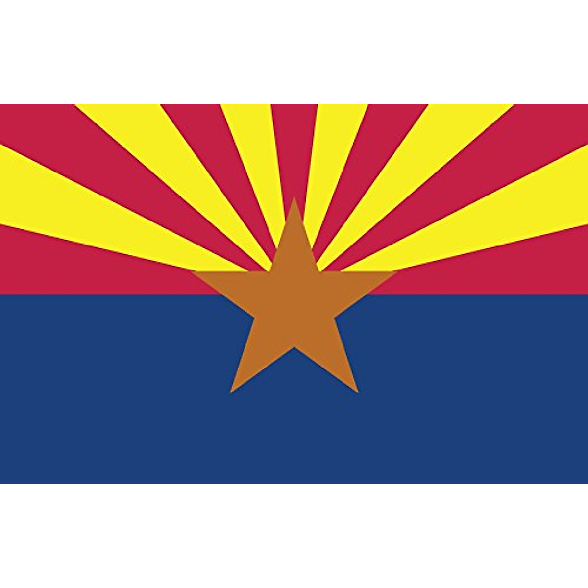 Gallopade Publishing Group Arizona Flag Poster (9780635115676)