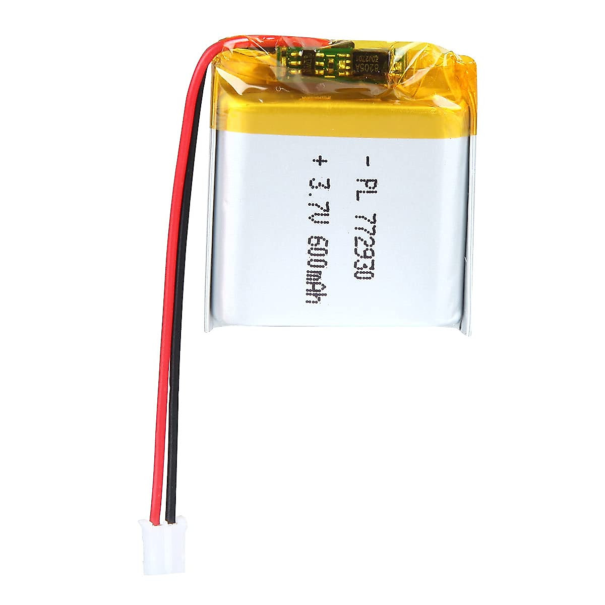 AKZYTUE 3.7V 600mAh 772930 Lipo battery Rechargeable Lithium Polymer ion Battery Pack with PH2.0mm JST Connector