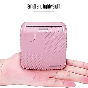 XXXDXDP Mini Printer, 58mm Portable Barcode SD 203Dpi Photo Pocket Mobile Thermal Printer (Color : D)