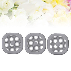 DOITOOL 3pcs Anti-clogging Sewer Colanders Over Sink Strainer Filter for Sink Bath Filter Kitchen Filter Colander Strainer Kitchen Supplies Bathtub Filter Sink Filter Drain Cover Hair