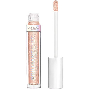 L’Oréal Paris Brilliant Eyes Shimmer Liquid Eye Shadow, Longwearing Lasting Shimmer, Crease Resistant, Flake-Proof, Precision Applicator, Quick Dry, Non-Greasy, Diamond Drop, 0.1 oz.