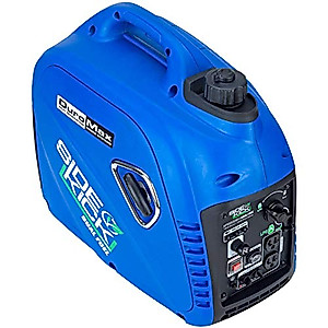 DuroMax XP2200EH Dual Fuel Portable Inverter Generator-2200 Watt Gas or Propane Powered Tailgate, Camping & RV Ready, 50 State Approved, Blue