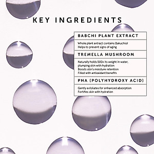 HERBIVORE Bakuchiol Retinol Alternative Face Serum REGULAR STRENGTH - Bakuchiol + Peptides, Smooths Skin, Reduces Fine Lines & Wrinkles, Plant-based, Vegan, Cruelty-free, 30mL / 1 oz