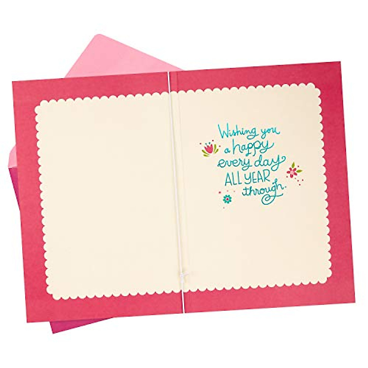 Hallmark Peanuts Mother's Day Card (Snoopy with Flowers)