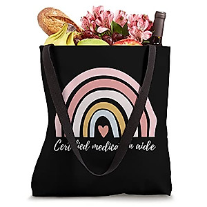 certified medication aide Tote Bag