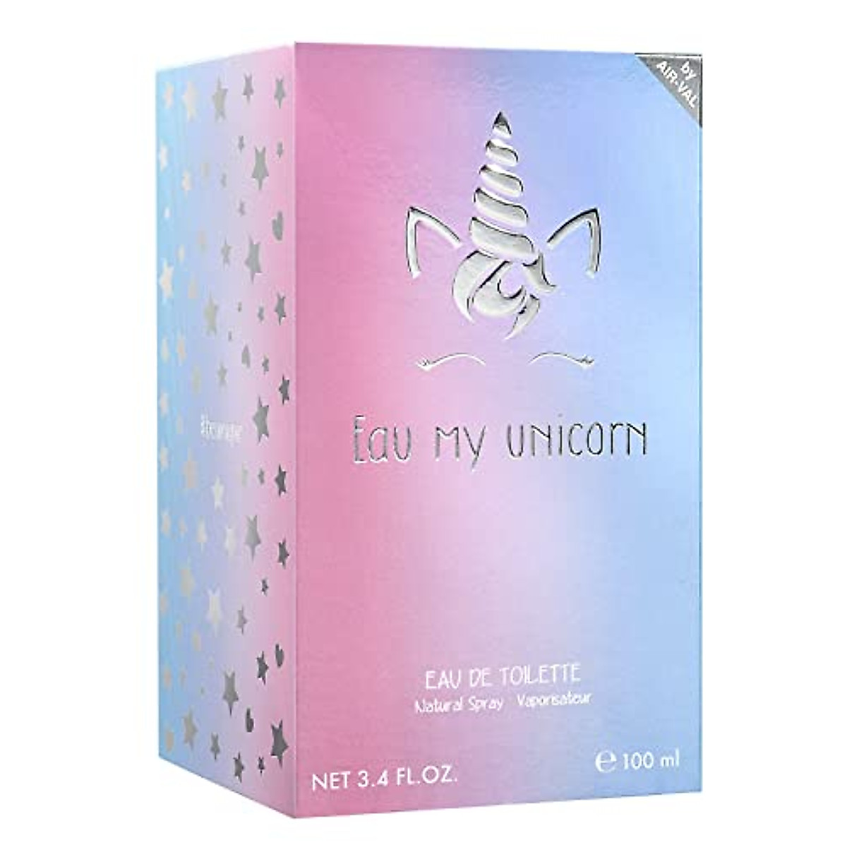 Eau My Unicorn, Enchanted, Magical, Fragrance, for Her, Eau de Toilette, EDT, 3.4oz, 100ml, Perfume, Spray, Made in Spain, by Air Val International