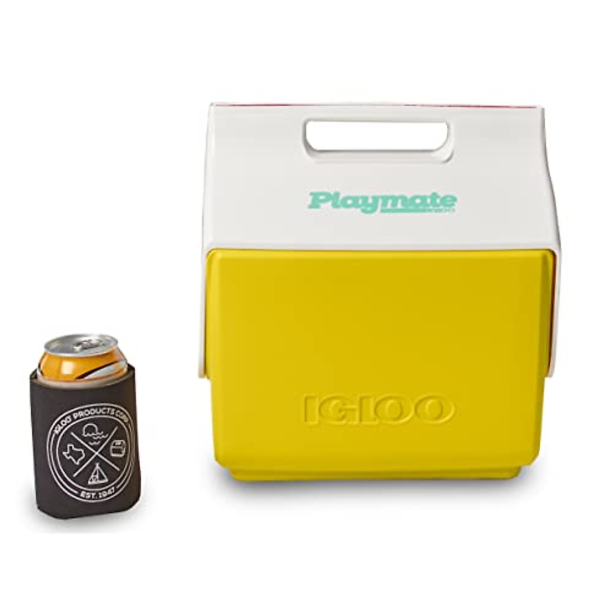 Igloo Retro Little Playmate: Yellow 7 qt Cooler