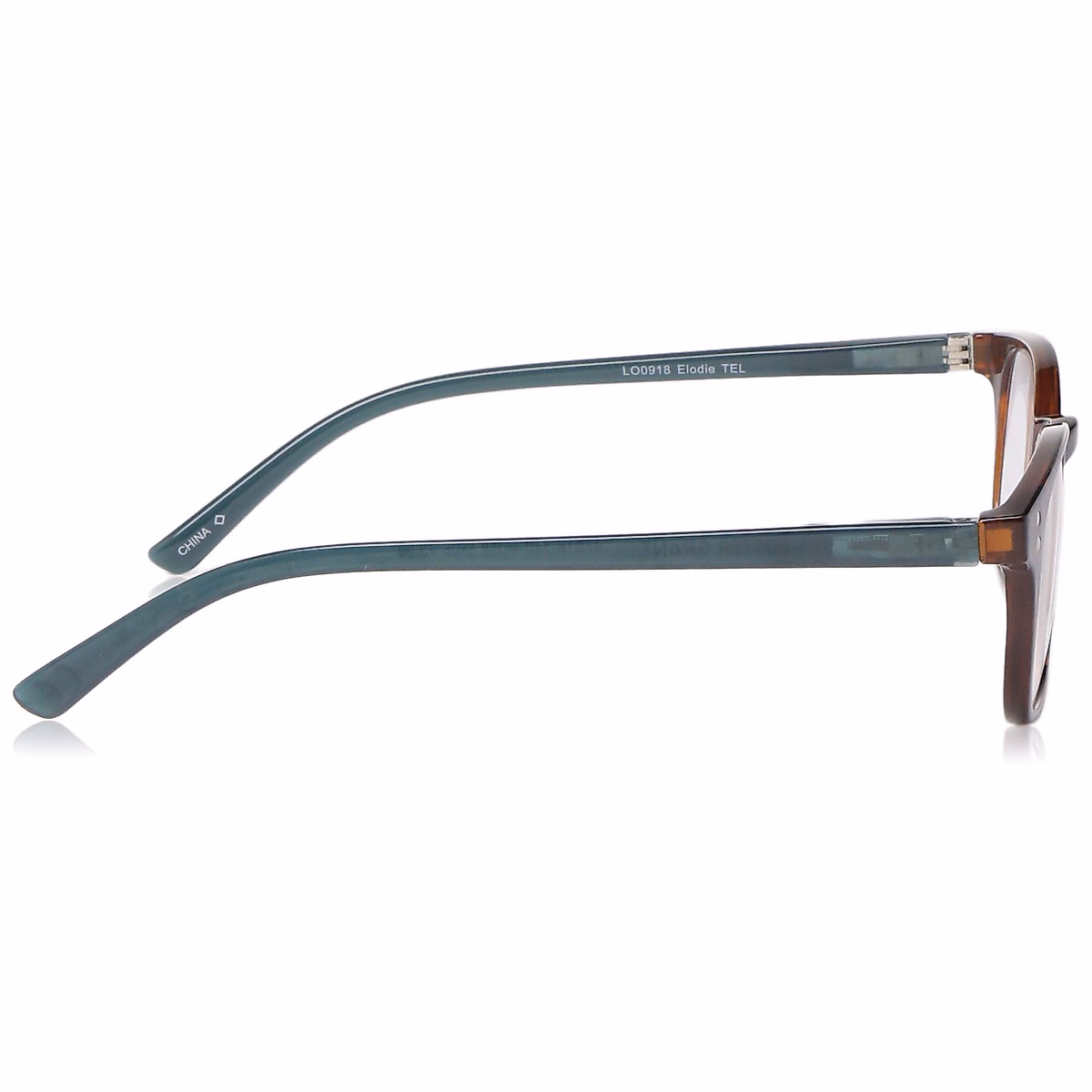 Foster Grant Women's Elodie Round Reading Glasses, Tortoise/Transparent, 59 mm + 3.25