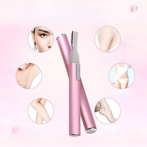 Eyebrow Razor, Facial Razor for Women, Eyebrow Trimmer, Eye Brow Razors for Women Face Razors Electric Eyebrows Shaver Facial Hair Trimmer Eyebrow Remover with Attachments Hair Razor for Eyebrow