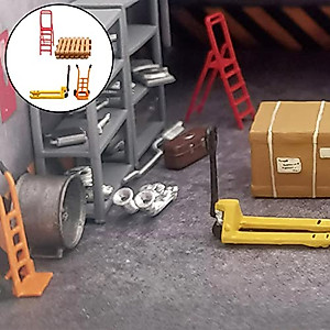 Esquirla 2X 1/64 Scale Car Repair Shop Layout Diorama Model Accessory Toy