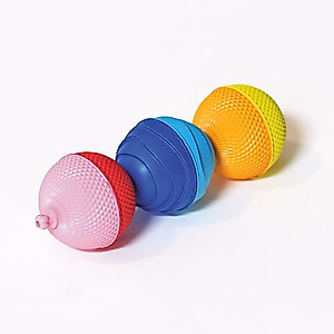 Lalaboom 36 Piece Baby Toddler Beads – Montessori Educational Shape and Color STEM Construction Toy 10 Months to 3 Years - BL300, Multicolor