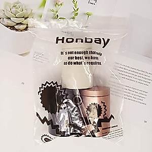 Honbay 3PCS Small Portable Tea Tin Cans Boxes Canisters Containers for Coffee Tea Candy Chinese Wolfberry