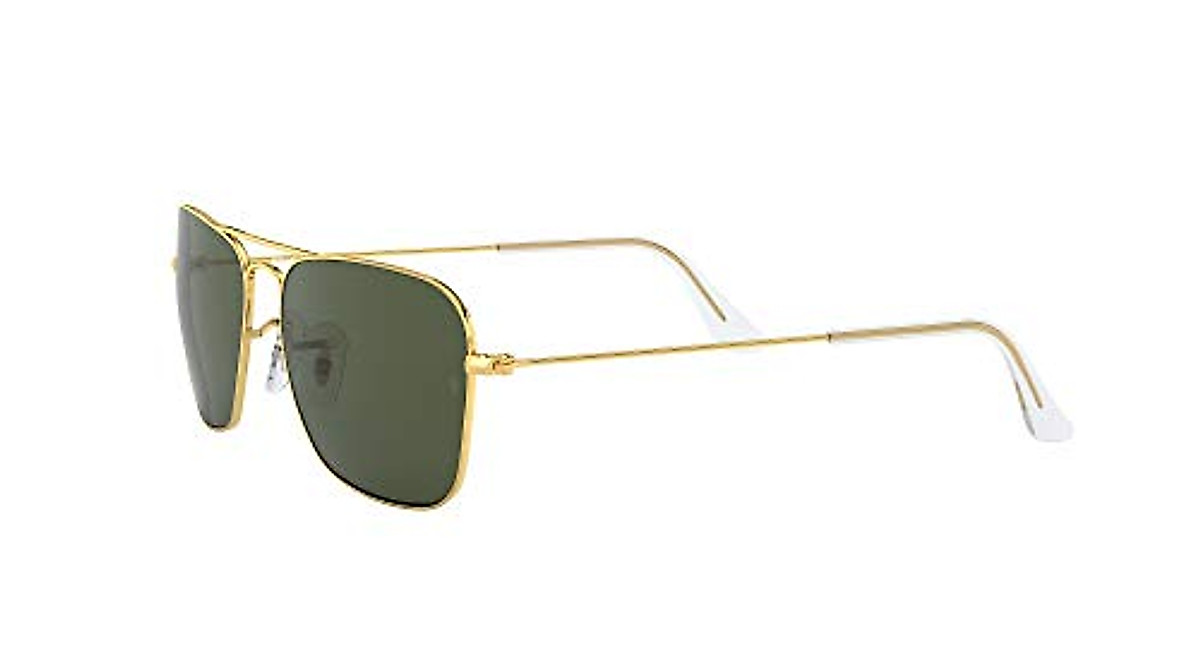 Ray-Ban RB3136 Caravan Sunglasses - Stylish Gold Frame