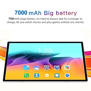 Zopsc 10inch IPS Tablet for Android 11 4G Network Calls Tablet 5G WiFi 8 128G 5MP 13MP 7000mAh MTK6750 8 Core CPU 2.0Ghz GPS Support.