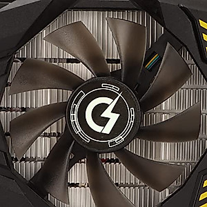 Zunate RX580 8G Graphics Card, 6 Pin 8GB GDDR5 (256bit) Graphics Card with Dual Fan Cooling System, HDMI, DP, PCI Express 2.0, for Computer Gaming Video Editing