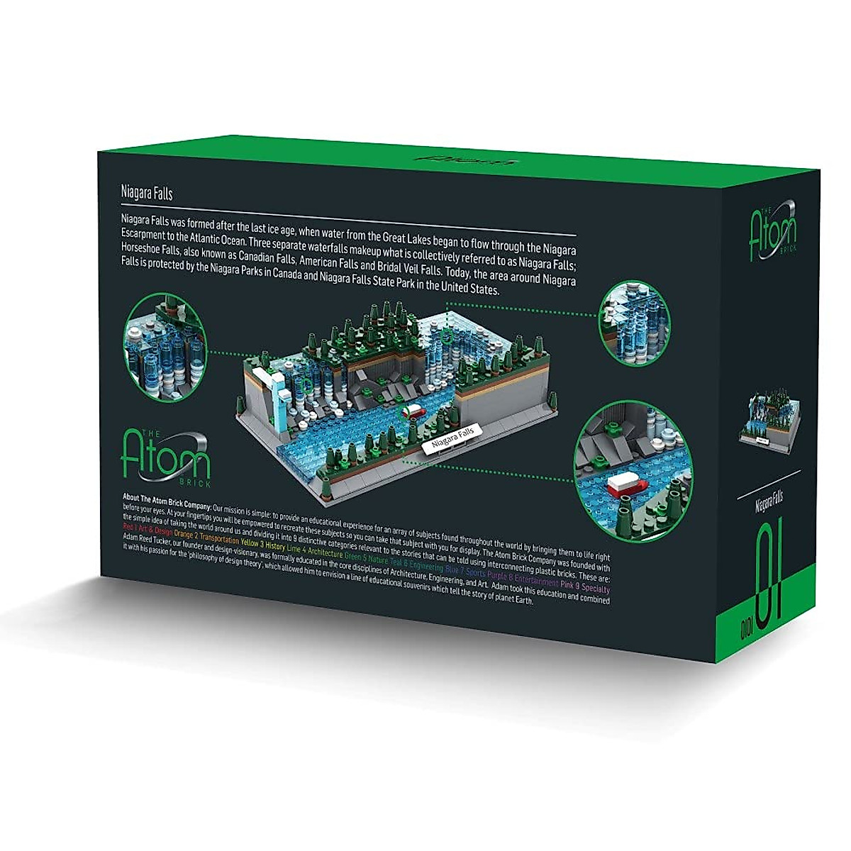 The Atom Brick Niagara Falls Building Set