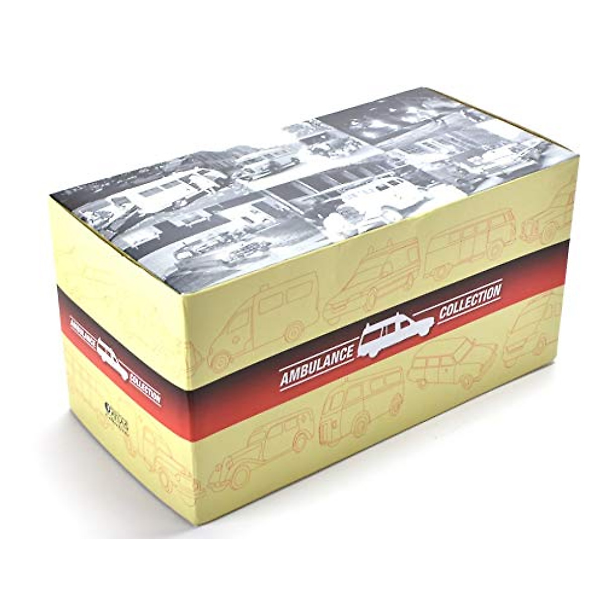 OPO 10 - Ambulance Vehicle 1/43 Compatible with VW Volkswagen Transporter TI 1964 (AMB12)