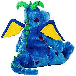 StarSmilez Tooth Brushing Magi Dragon Bundle Help Kids Brush Their Teeth Moon and Stars Easy Grip toothbrushes Magical Mouth Plush Plus Download of Matching Dental Health Activities