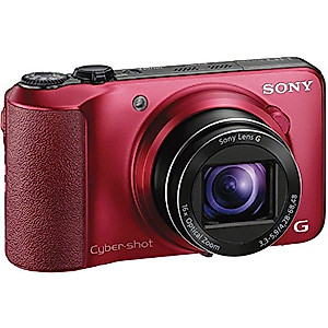 Sony Cyber-shot DSC-HX10V 18.2 MP Exmor R CMOS Digital Camera with 16x Optical Zoom and 3.0-inch LCD (Red) (2012 Model)