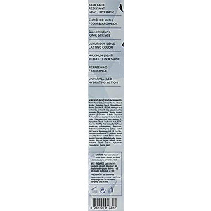 ion Permanent Creme Hair Color 6A Dark Ash Blonde, Vegan, Cruelty Free, PPD Free, 100% Gray Coverage, Long-Lasting, Fade-Resistant Color, 2.05 oz