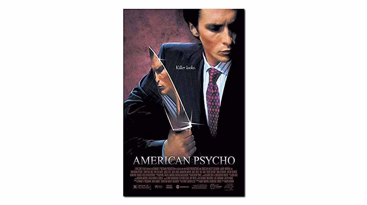 American Psycho Movie Poster - 24x36 Inch Display Ready Print