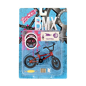 Tailwhip Metal Finger Bike Mountain Bike Toys Functional Kids Mini Finger BMX Gift Toy Finger BMX (red)