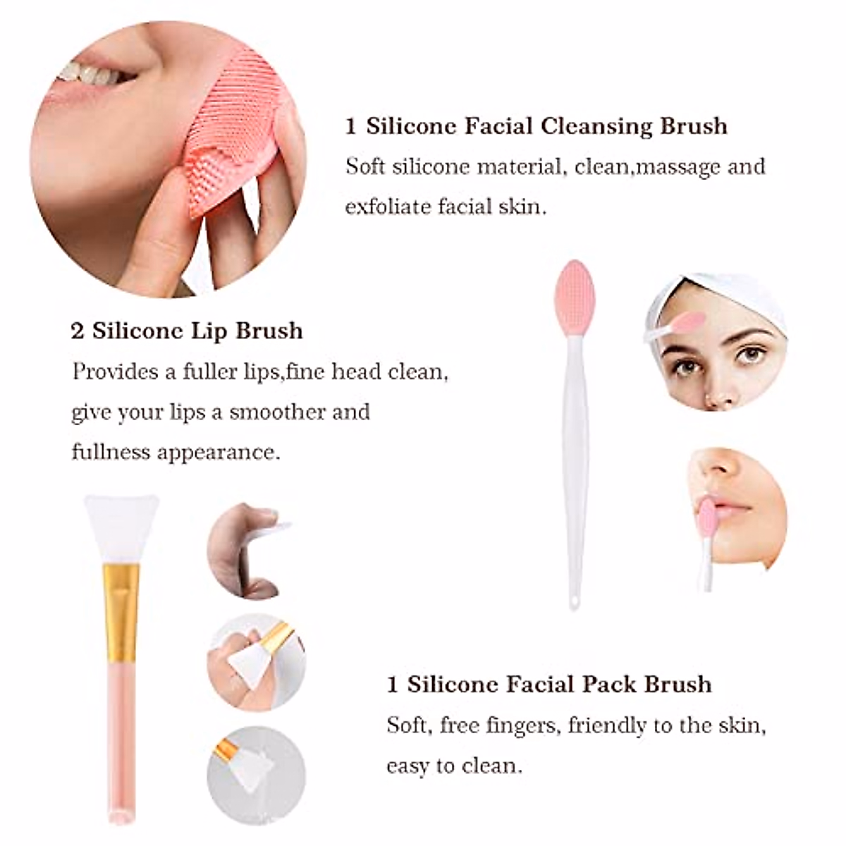 Makeup Brushes 22 Pcs Makeup Kit,Foundation Brush Eyeshadow Brush Make up Brushes Set (Pink, 22 Piece Set)