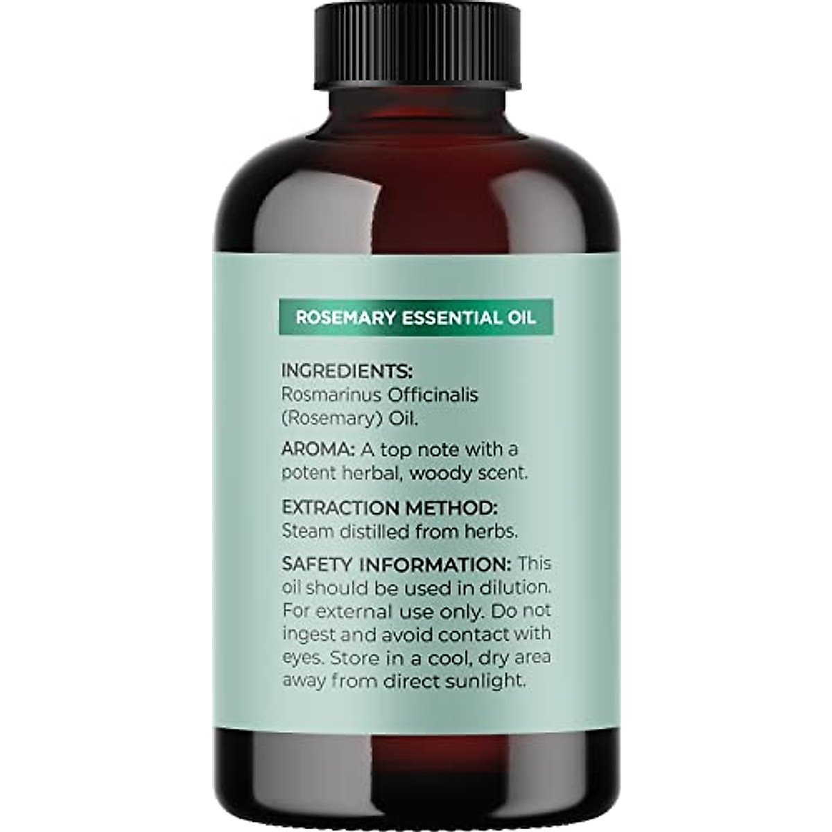 Pure Rosemary Essential Oil for Aromatherapy - Pure Rosemary Oil for Hair Skin and Nails - Refreshing Rosemary Essential Oil for Diffusers Plus Dry Scalp Treatment and Hair Oil for Enhanced Shine