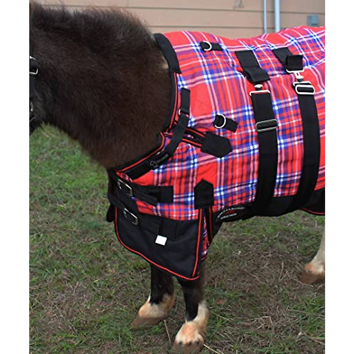 CHALLENGER 50" 600D Miniature Weanling Donkey Pony Horse Foal Winter Blanket Navy 51972B