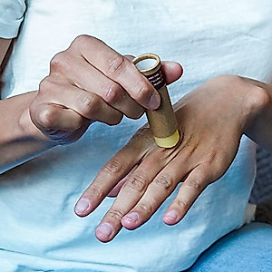 climbOn All Purpose Lotion Bar | Organic Body Lotion for Dry Skin | Body Moisturizer | Lavender Lotion Made From Plants and Organic Beeswax | Eco-Friendly and Plastic-Free Lotion | Cedar Scent (0.5 Ounce Tube)