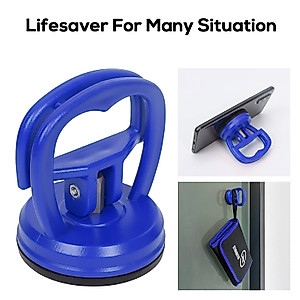 STREBITO Suction Cups Heavy-Duty 2 Pieces Screen Suction Cups Tool for iMac, iPhone, MacBook, iPad, TV, Phone, Laptop, Computer, Tablet, LCD Screen Remover, Small Dent Puller