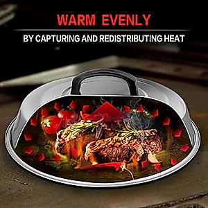 Leonyo 17 PCS Griddle Accessories, Stainless Steel BBQ Grill Accessories Tools with Hamburger Spatula Basting Cover Scraper Tongs, Metal Spatula Set for Outdoor Cast Iron Flat Top Teppanyaki Hibachi