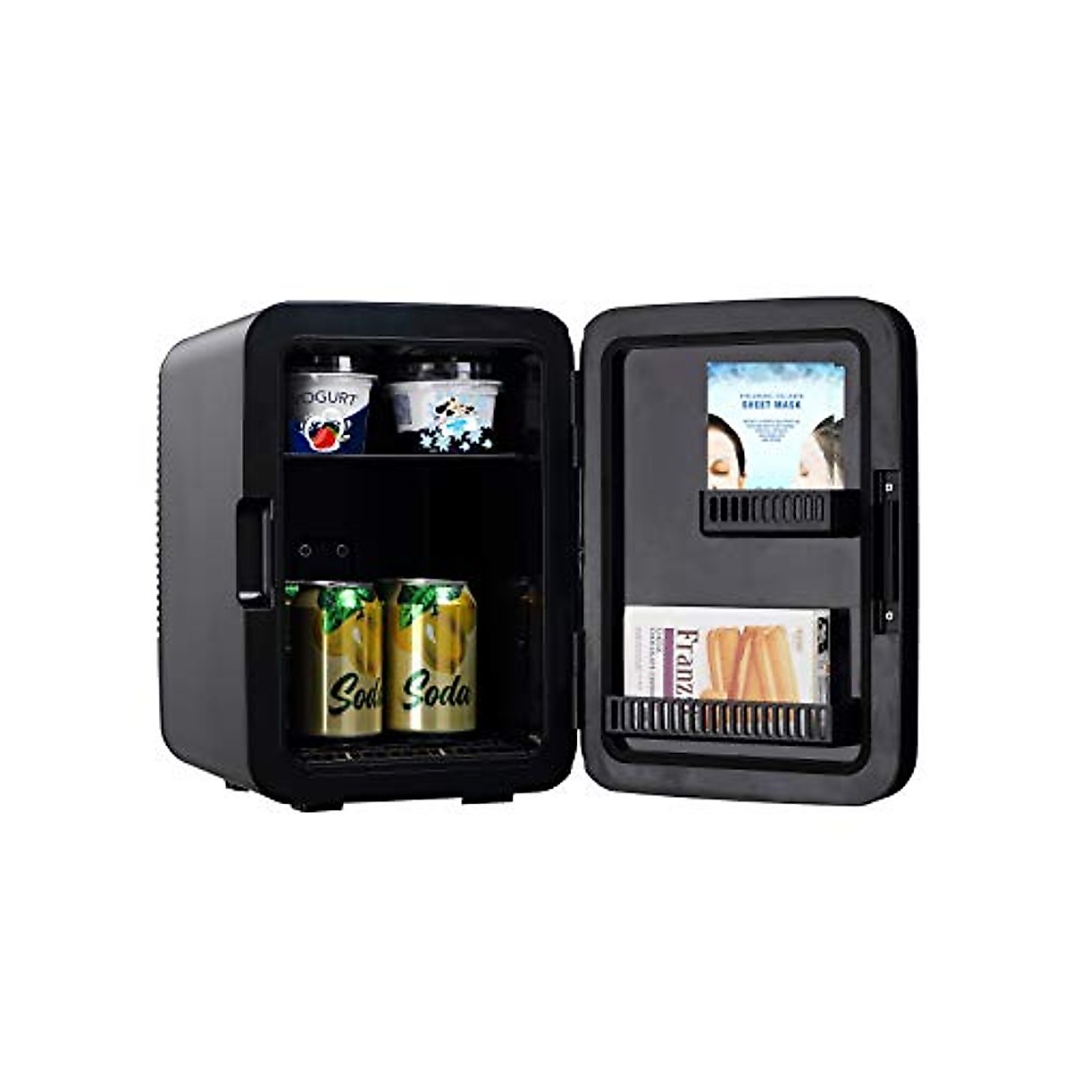 FRIGIDAIRE Portable 10L, 15-can Mini Fridge Brushed Stainless Rugged Refrigerator, EFMIS188-SS