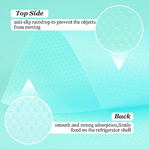 Polly Online Refrigerator Liners Shelf Liners Washable Refrigerator Mats Kitchen Silicone Refrigerator Pads Place Mats 5PCS/Set