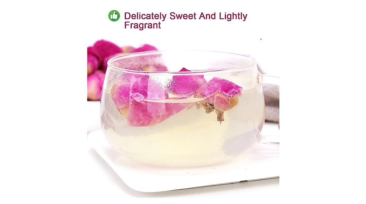 Natural Dried Peony Ball - Elegant Floral Tea Experience