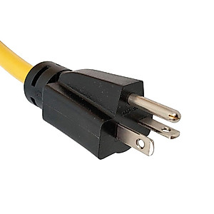 Parkworld 60578 Adapter Cord NEMA 6-20P 20AMP Plug to Twist Lock 20 AMP L6-20R Receptacle, 3FT