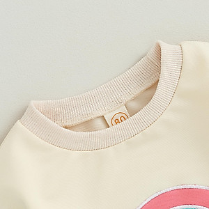 Thorn Tree Newborn Baby Girls Clothes Cotton Suit Cute Baby Kid Infant Toddler Play Wear Rainbow Outfits