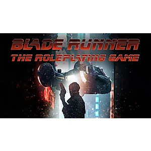 Free League Publishing Blade Runner Roleplaying Game Book for Fantasy Strategy Game, Adults, Family, Teens 16 Years and Up, SciFi RPG, Hardback