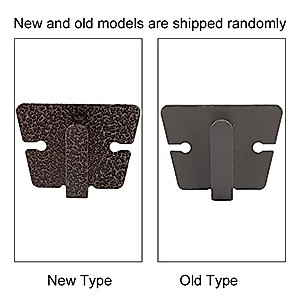 Xirfuni Walkie Back Clip, Handheld Mic Clamp Lightweight for IC-2720H IC-2820H