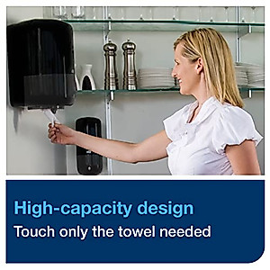 Tork Centerfeed Wall Mounted Dispenser White - M2 + Refill - Soft Centerfeed Hand Towel, Recycled, 6 x 600 Towels