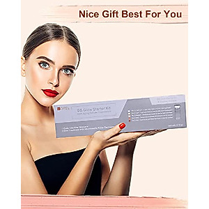 VOFEL BB Glow Starter Kit BB Glow Pigment for Skin Treatment Kit 5 Shades 10 Vials 5ML