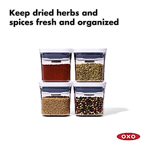 OXO Good Grips 4-Piece Mini POP Container Set