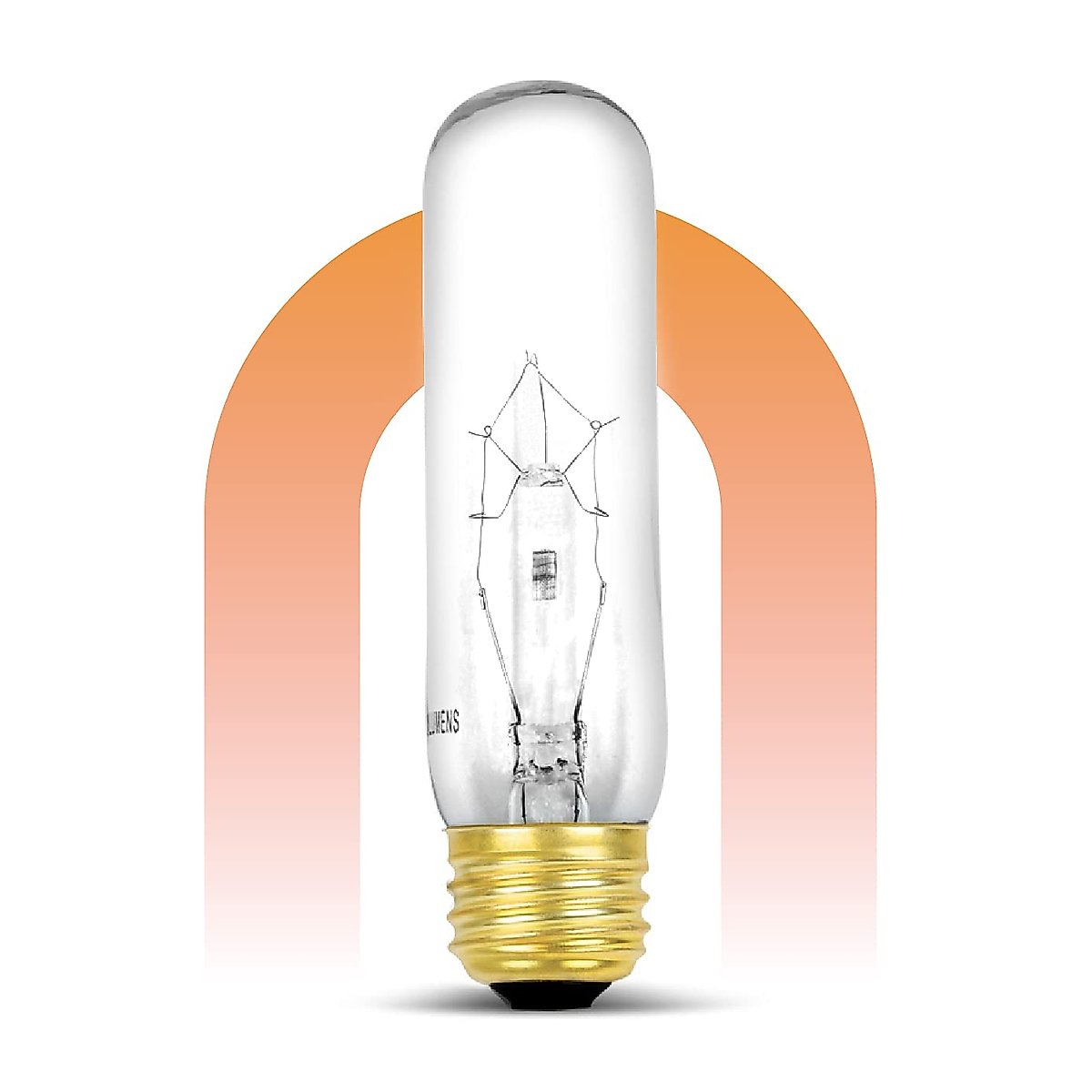 lumenivo Piano Light Bulb 40 watt 120 Volts 一 40T10/CL Light Bulb Display Replacement for Creative Hobbies 3090 一 T10 Bulb Medium Base (E26) Clear Incandescent Bulb for Illuminated Display 一 4 Pack