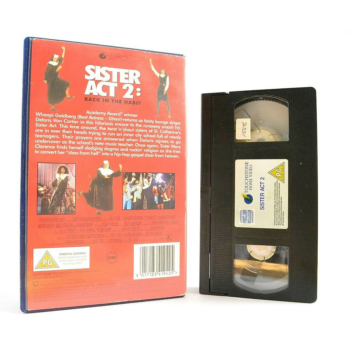 Sister Act 2: Back In The Habit - Large Box - Sister With Bad Habit - Pal VHS