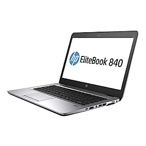 HP EliteBook 840 G3 14" FHD Touchscreen Display - Intel Core i5-6300U 2.4GHz - 16GB DDR4 RAM - 256GB SSD - Webcam - USB-C - Windows 10 Pro 64bit (Renewed)
