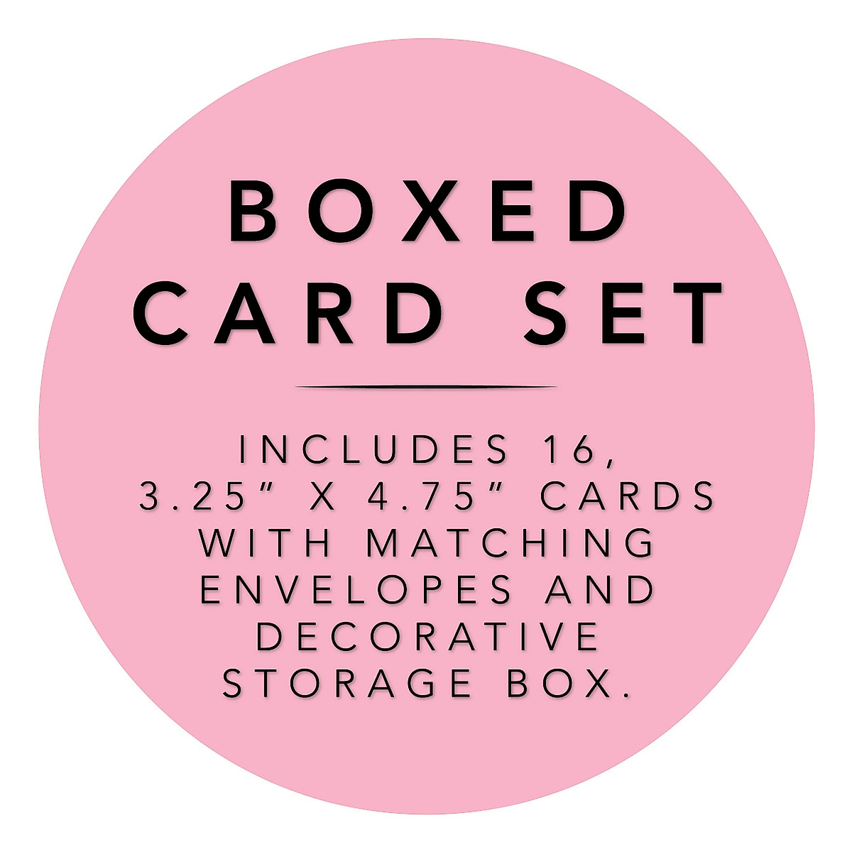 Graphique Peanuts Typewriter Boxed Notecards, 16 Snoopy at Typewriter Cards Embellished with Glitter, with Matching Envelopes and Storage Box, 3.25" x 4.75"