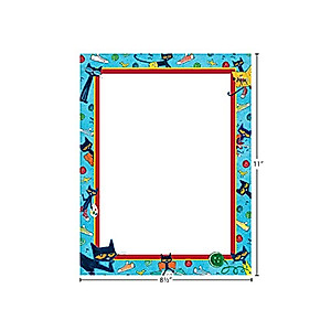 Edupress Pete The Cat Computer Paper, 8.5 inches X 11 inches
