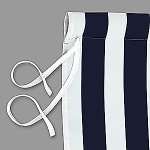 YardGrow 18' L x 8.2' W Pergola Replacement Canopy Universal Pergola Canopy Replacement Top Cover for Pergola Structure (Blue with White)